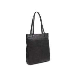 The Chesterfield Brand Solvia Schultertasche Leder 33 cm Laptopfach in black | Gr.: onesize