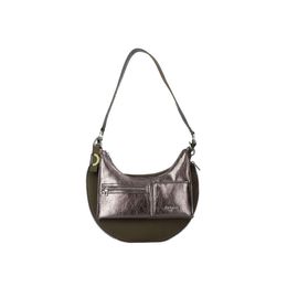 Desigual Delta Lyra Schultertasche 32 cm mit Dehnfalte in gr&uuml;n | Gr.: onesize
