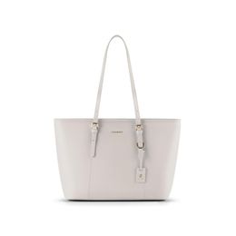 Lazarotti Bologna Leather Shopper Tasche Leder 35 cm in cream | Gr.: onesize