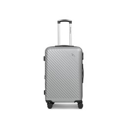 Check.In Paradise 2.0 4 Rollen Trolley M 68 cm mit Dehnfalte in stone grey | Gr.: onesize