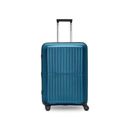 Pactastic Collection 01 4 Rollen Trolley M 67 cm mit Dehnfalte in turquoise-metallic | Gr.: onesize