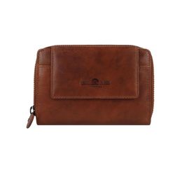 Green Burry Greenburry Newport Geldb&ouml;rse RFID Schutz Leder 14 cm in caramel | Gr.: onesize
