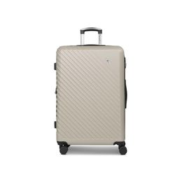 Check.In Paradise 2.0 4 Rollen Trolley L 78 cm mit Dehnfalte in eggshell | Gr.: onesize