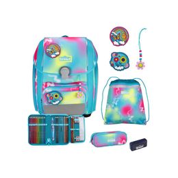 Scout Genius Exklusiv Safety Light Schulranzen-Set in Happy Rainbow | Gr.: onesize
