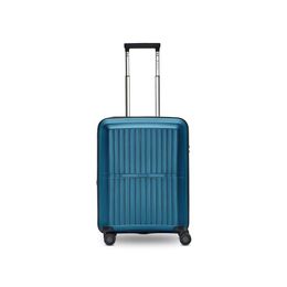 Pactastic Collection 01 4 Rollen Kabinentrolley S 55 cm mit Dehnfalte in turquoise-metallic | Gr.: onesize