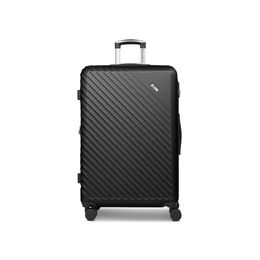 Check.In Paradise 2.0 4 Rollen Trolley L 78 cm mit Dehnfalte in black | Gr.: onesize