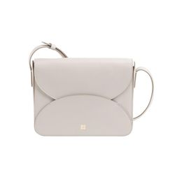 DuDu Cefalonia Umh&auml;ngetasche Leder 21 cm in pearl grey | Gr.: onesize