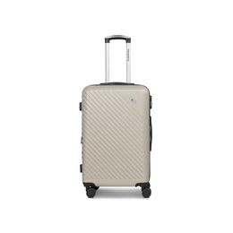 Check.In Paradise 2.0 4 Rollen Trolley M 68 cm mit Dehnfalte in eggshell | Gr.: onesize