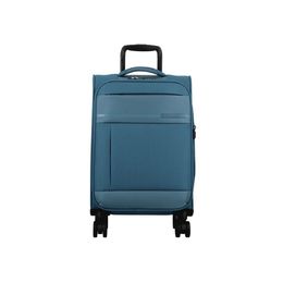 Jump Month&eacute;lys 4 Rollen Kabinentrolley 55 cm mit Dehnfalte in blue | Gr.: onesize