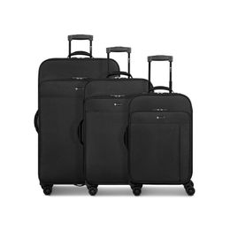Check.In Sevilla 2.0 4 Rollen Kofferset 3-teilig in black | Gr.: onesize