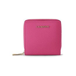 Lazarotti Bologna Leather Geldb&ouml;rse Leder 10 cm in hot pink | Gr.: onesize