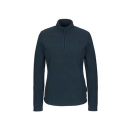 Jack Wolfskin Funktions-Fleecepullover TAUNUS HZ W in Blau | Gr.: S