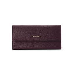 Lazarotti Bologna Leather Geldb&ouml;rse Leder 19 cm in burgundy | Gr.: onesize