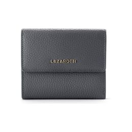 Lazarotti Bologna Leather Geldb&ouml;rse Leder 12 cm in grey | Gr.: onesize