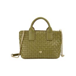 DuDu Ibiza Handtasche Leder 22 cm in olive | Gr.: onesize