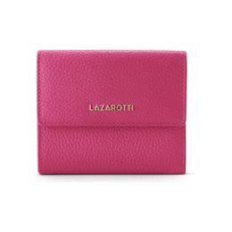 Lazarotti Bologna Leather Geldb&ouml;rse Leder 12 cm in hot pink | Gr.: onesize
