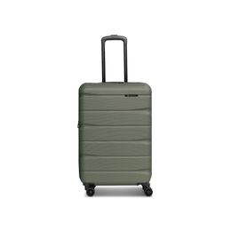 Franky Munich 4.0 4-Rollen Trolley M 66 cm mit Dehnfalte in olive dull | Gr.: onesize