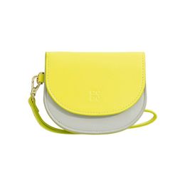 DuDu Madagascar Kreditkartenetui Leder 11 cm in citrus yellow | Gr.: onesize