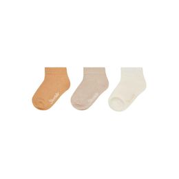 Sterntaler Sneaker-Socken 3er-Pack uni in sand | Gr.: 26