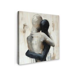 MuchoWow Leinwand bilder Verbundene Figuren (BxH) | Gr.: 20 x 30 cm