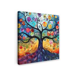 MuchoWow Leinwand bilder Blumenbaum (BxH) | Gr.: 20 x 30 cm