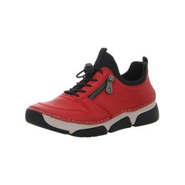 Rieker Sportlicher Schn&uuml;rschuh in rot | Gr.: 39