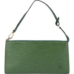 Louis Vuitton Crossbody Bags - Louis Vuitton Green Epi Leather Pochette Accessoir - Gr. unisize - in Gr&uuml;n - f&uuml;r Damen