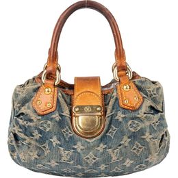 Louis Vuitton Crossbody Bags - Louis Vuitton Denim Monogram Pleaty Handbag - Gr. unisize - in Bunt - f&uuml;r Damen