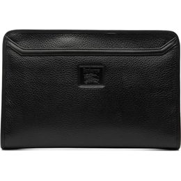 Burberry Clutches - Leather Clutch - Gr. unisize - in Schwarz - f&uuml;r Damen