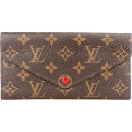 Louis Vuitton Portemonnaie - Louis Vuitton Canvas Monogram Josephine Wallet - Gr. unisize - in Braun - f&uuml;r Damen