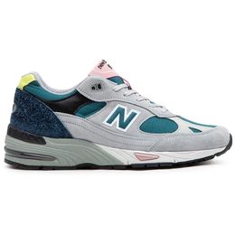 New Balance Low-Top Sneaker - 991 Made In England Sneakers - Gr. 42,5 (EU) - in Bunt - f&uuml;r Damen