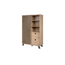 H&ouml;ffner Highboard Harmony &brvbar; Ma&szlig;e (cm): B: 101 H: 140 T: 40.0 &raquo; H&ouml;ffner
