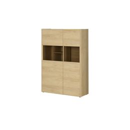 H&ouml;ffner Highboard Loretto &brvbar; Ma&szlig;e (cm): B: 109 H: 158 T: 42.0 &raquo; H&ouml;ffner