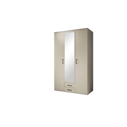 H&ouml;ffner Kleiderschrank 3-t&uuml;rig Caterton beige Ma&szlig;e (cm): B: 120 H: 196 T: 53.5 &raquo; H&ouml;ffner
