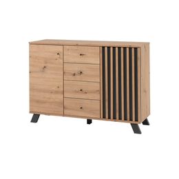 H&ouml;ffner Sideboard Harmony holzfarben Ma&szlig;e (cm): B: 118 H: 85 T: 40.0 &raquo; H&ouml;ffner