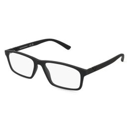Emporio Armani EA3213 Brille Herren | Fassung: Vollrand, Quadratisch, Schwarz Matt