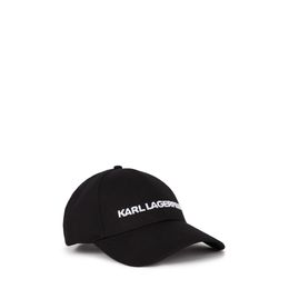 K by KARL LAGERFELD Karl Lagerfeld Cap Herren Gr&ouml;&szlig;e 55/60 schwarz / wei&szlig;