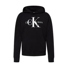 Calvin Klein Jeans Sweatshirt Herren Gr&ouml;&szlig;e XXS hellgrau / schwarz / wei&szlig;