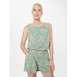 Ragwear Jumpsuit 'Zella' Damen Gr&ouml;&szlig;e M jade / pastellgr&uuml;n / orange / rot