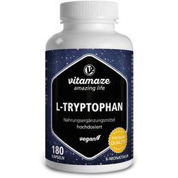 Vitamaze GmbH Vitamaze L-Tryptophan 500 mg hochdosiert