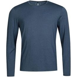 HALTI Tuntu ll LS Merino Shirt Mens indian blue F37 - Gr&ouml;&szlig;e S 0640711