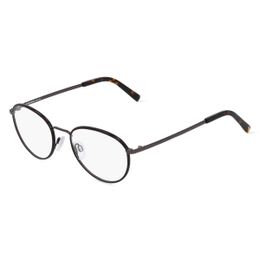 Rodenstock 2656 Brille Unisex | Fassung: Vollrand, Rund, Braun Gun