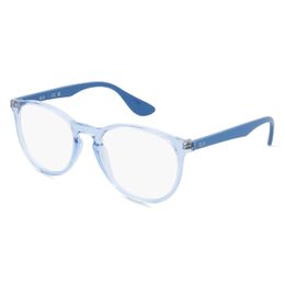 Ray-Ban RX7046 Brille Damen | Fassung: Vollrand, Rund, Blau Hell