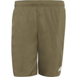 Adidas ESS SH 8IN Badehose Herren - Gr&ouml;&szlig;e L - oliv