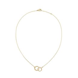 Elli Kette Damen Gr&ouml;&szlig;e 42 gold / transparent