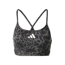 adidas Performance Sport-BH Damen Gr&ouml;&szlig;e M/L grau / schwarz