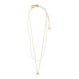 Pilgrim Kette 'Arlet' Damen Gr&ouml;&szlig;e One Size gold / perlwei&szlig;