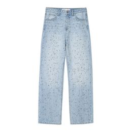 Bershka Jeans '90'S' Damen Gr&ouml;&szlig;e 32/34 hellblau