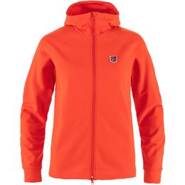 Fj&auml;llr&auml;ven Fj&auml;llr&auml;ven Damen Fleecehoodie Expedition Flame Orange (Gr&ouml;&szlig;e: S)