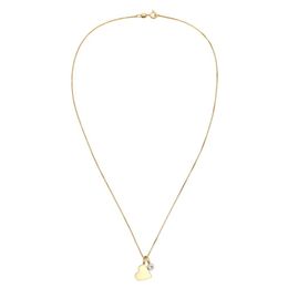 Elli Necklace 'Herz' female Gold size 45